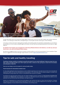 PG Group Medical Scheme - Publications